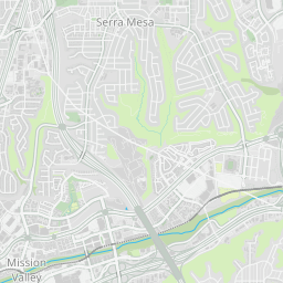 Route Map - 43-Balboa Av TC - Kearny Mesa - San Diego MTS - TransSee